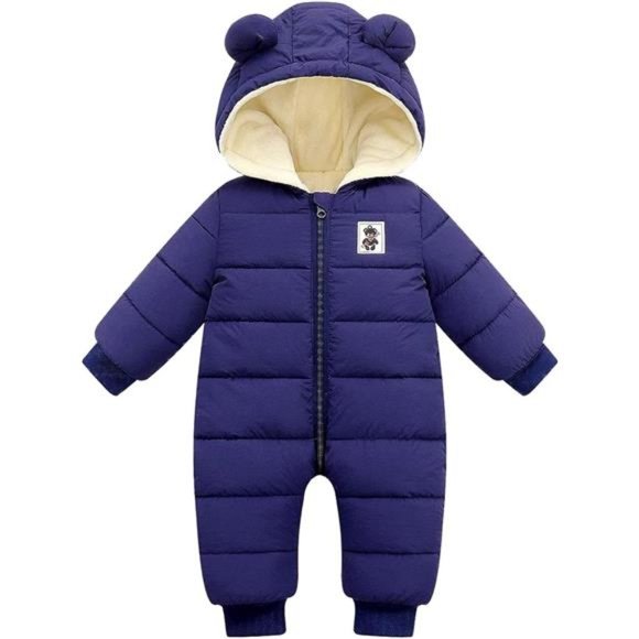 One Pieces | Snowsuit Infant Winter Clothes Newborn Hooded Jacket ...